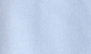 Foxcroft Marina Contrast Trim Cotton Button-up Shirt - Soft Blue
