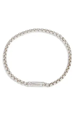 JONAS STUDIO Sterling Box Chain Bracelet - Silver