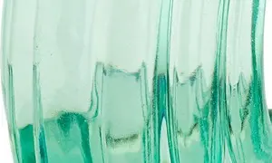 Lele Sadoughi Curved Canyon Hoop Earrings - Turquoise
