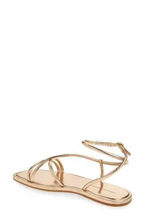 LOEFFLER RANDALL Noor Ankle Strap Sandal - Champagne