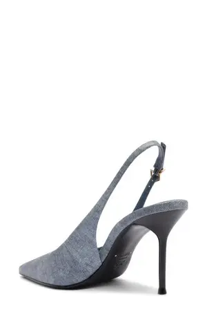 Schutz Paola Slingback Pointed Toe Pump - Infinite Blue