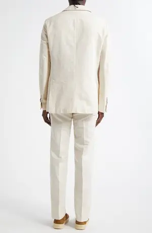 Massimo Alba Cotton & Linen Suit