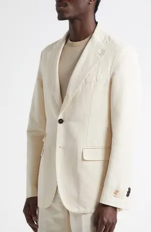 Massimo Alba Cotton & Linen Suit