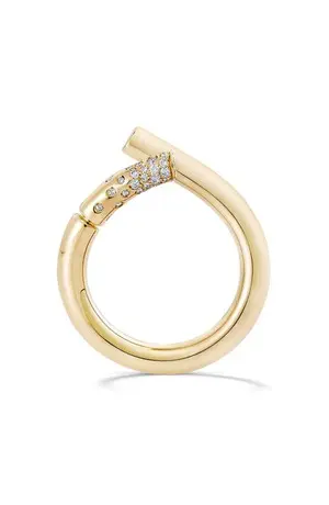 TABAYER Oera Pavé Diamond Ring - Yellow Gold