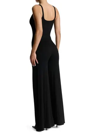Naked Wardrobe Sculpt Wide Leg Tank Jumpsuit
