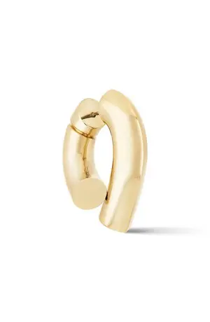 TABAYER Oera Hoop Earrings - Yellow Gold