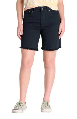 TOAD & CO Balsam Cutoff Short - Washed Black