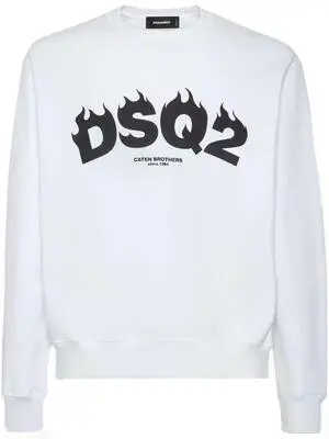 Dsquared2 Dsq2 Cool-fit Sweatshirt - White