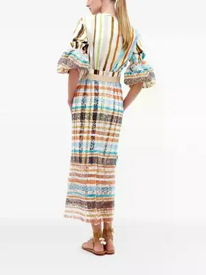Silvia Tcherassi Nuru Blouse - Blue