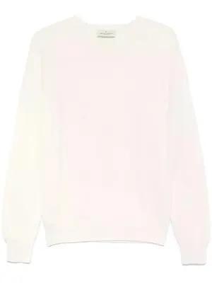 Bruno Manetti Cashmere Sweater - White