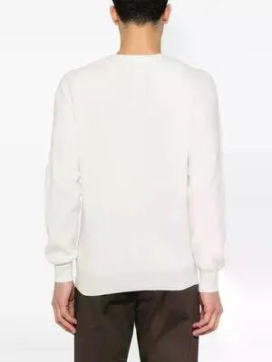 Bruno Manetti Cashmere Sweater - White