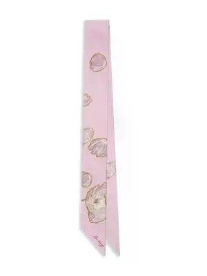 Burberry Poppy Scarf - Pink