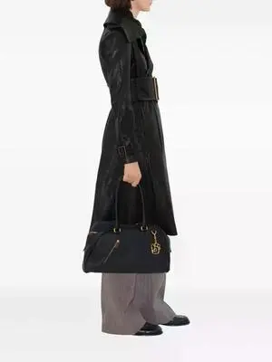 Burberry Leather Trench Coat