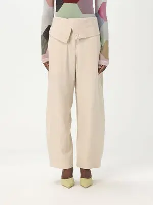 JW Anderson Tailored Wide Leg Trousers - Beige