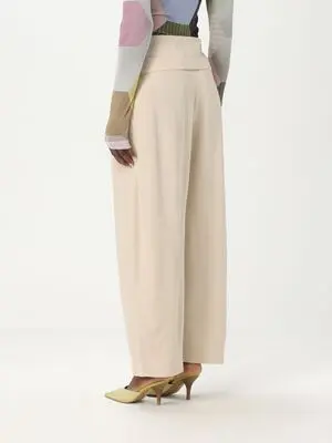 JW Anderson Tailored Wide Leg Trousers - Beige
