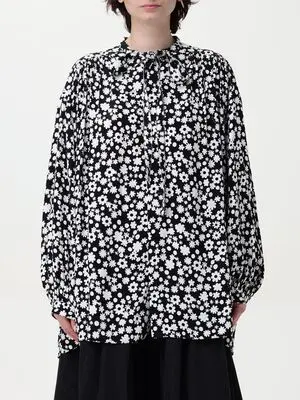 Marni Floral Print Shirt With Tie Detail