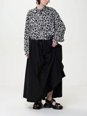 Marni Floral Print Shirt With Tie Detail