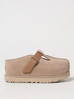 UGG Goldenstar Hi Suede Sabots - Sand