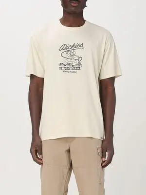 Dickies T-shirt Men Yellow Cream