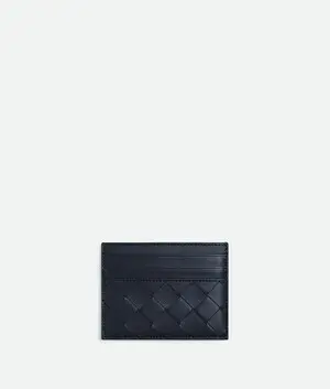Bottega Veneta Intrecciato Credit Card Case - Space