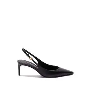 Dolce & Gabbana Leather Slingback Pumps