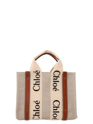 Chloé Woody Small Shopping Tote