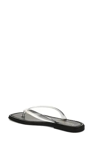 Veronica Beard Clea Flip Flop By - Clear