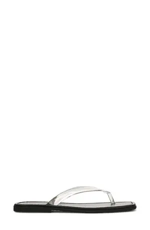 Veronica Beard Clea Flip Flop By - Clear