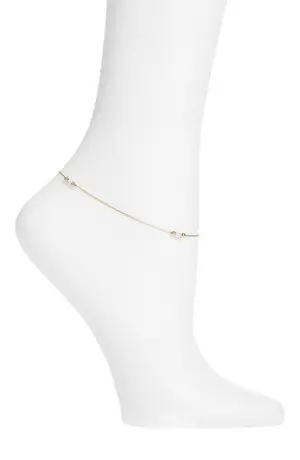SET & STONES Michelle Anklet - Gold