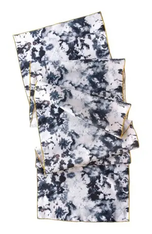GOLDIE HOME Grey Marble Runner
