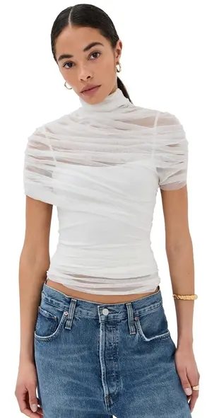 Christopher Esber Sheer Wrap Top