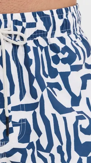Oas Marbling Swim Shorts - Multi