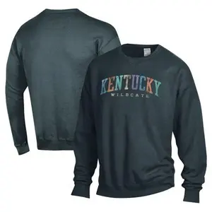 COMFORTWASH Kentucky Wildcats Oversized Pullover Sweatshirt - Gray