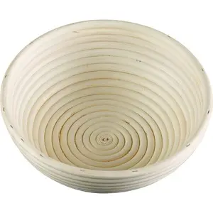 FRIELING Brotform Round Proofing Basket Bread Rising And Serving Basket - 8 Inch