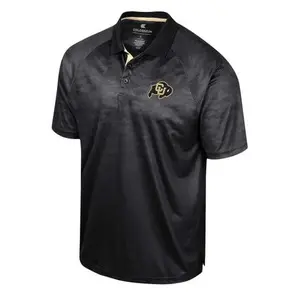 COLOSSEUM Colorado Buffaloes Honeycomb Raglan Polo