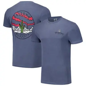 IMAGE ONE Arizona Wildcats Scenic Comfort Colors T-shirt By - Navy