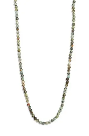 JONAS STUDIO And Sterling Silver Beaded Necklace - Turquoise
