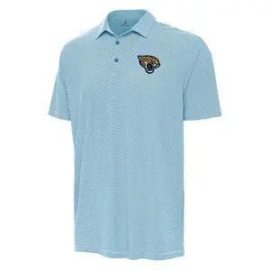 ANTIGUA White Jacksonville Jaguars Twine Performance Polo