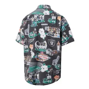 Reyn Spooner Las Vegas Raiders Scenic Button-down Shirt