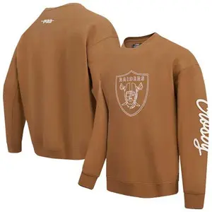 PRO STANDARD Maxx Crosby Las Vegas Raiders Pullover Crewneck Sweatshirt