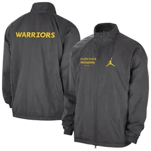 JORDAN BRAND Golden State Warriors Courtside Statement Edition Jumpman Jam Full-zip Jacket - Gray