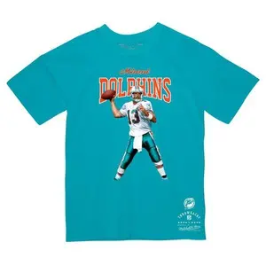 Mitchell & Ness Dan Marino Miami Dolphins Sideline Retired Player T-shirt