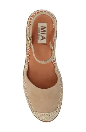 Mia Verona Espadrille Sandal - Natural