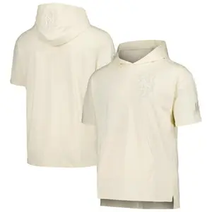 PRO STANDARD New York Mets Neutral Hoodie T-shirt - Cream