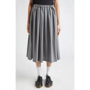 Tao Comme Des Garçons Tropical Weight Wool Blend Skirt
