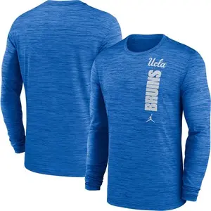 JORDAN BRAND Ucla Bruins 2024 Sideline Velocity Performance Long Sleeve T-shirt - Blue