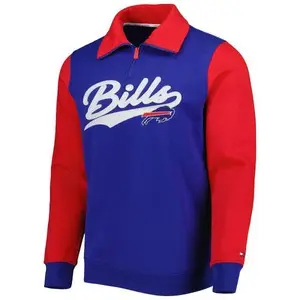 Tommy Hilfiger Buffalo Bills Aiden Quarter-zip Sweatshirt