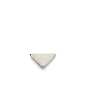 Prada Enameled-metal Buckle - Neutral