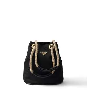 Prada Mariner Re-nylon Small Bucket Bag - Black