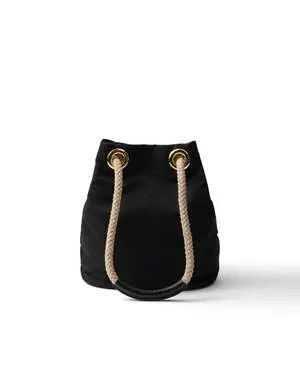 Prada Mariner Re-nylon Small Bucket Bag - Black